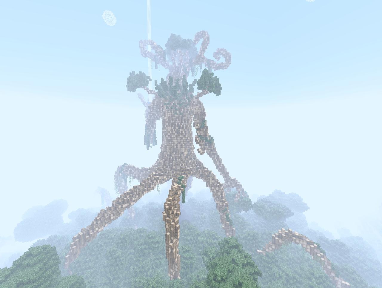 Fantasy Tree / Ent Minecraft Map