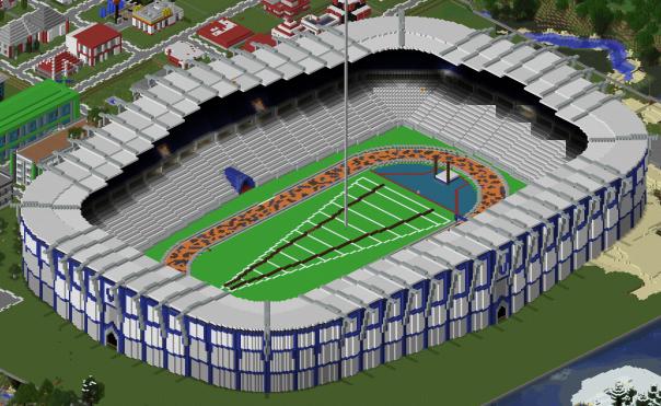 Olympic stadium Minecraft Map