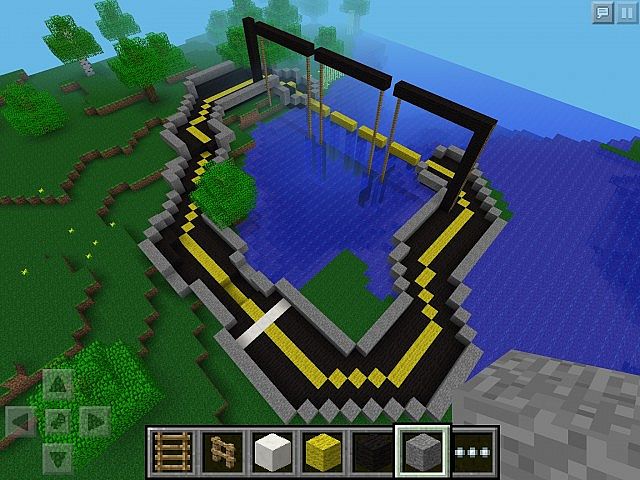 Mario Kart Track 6 Minecraft Map