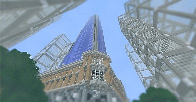 The Comcast Building Minecraft Map