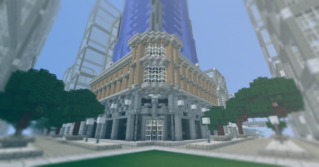 The Comcast Building Minecraft Map