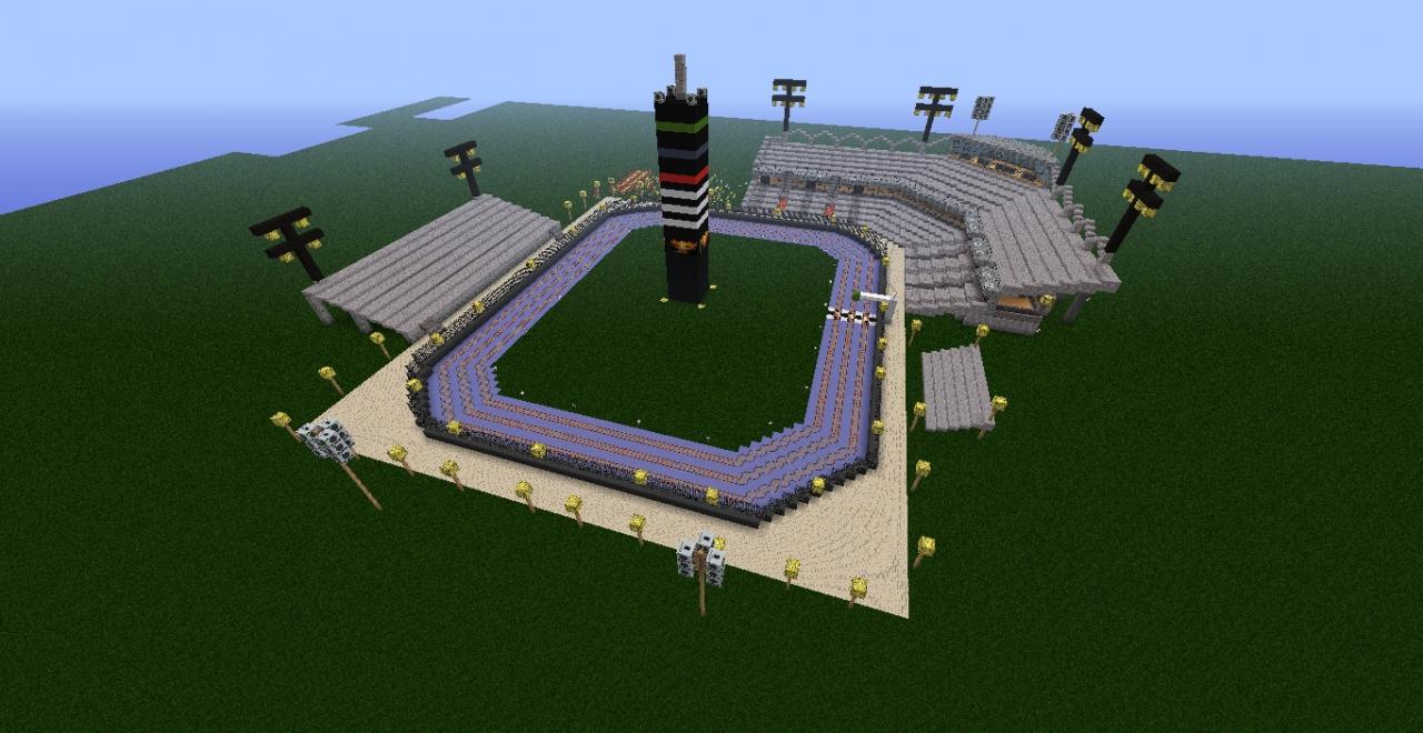 Race Track Minecraft Map