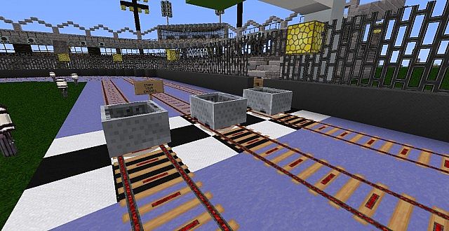 Race Track Minecraft Map