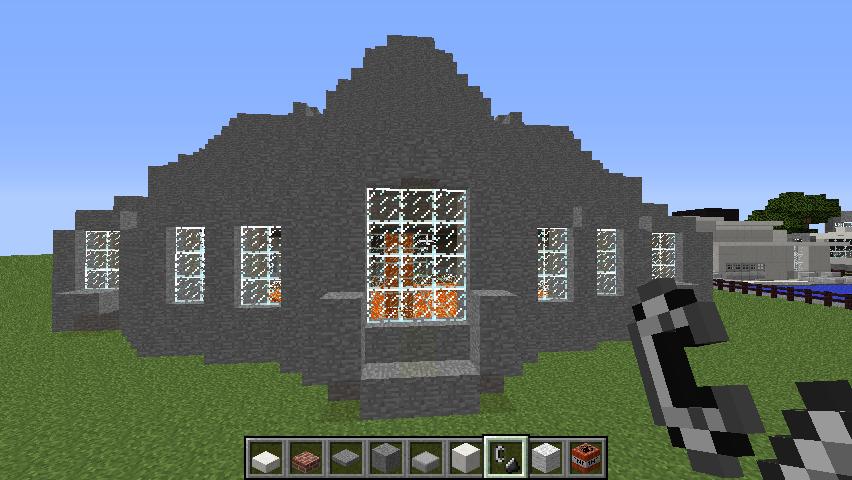 Giant Stone Mansion Minecraft Map