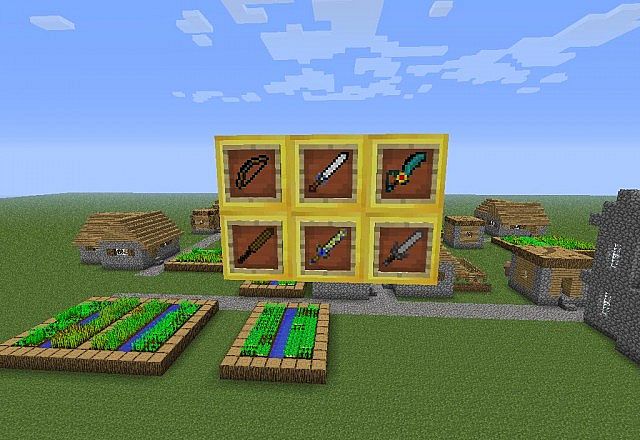 SwordCraft 1.6.2 Minecraft Texture Pack