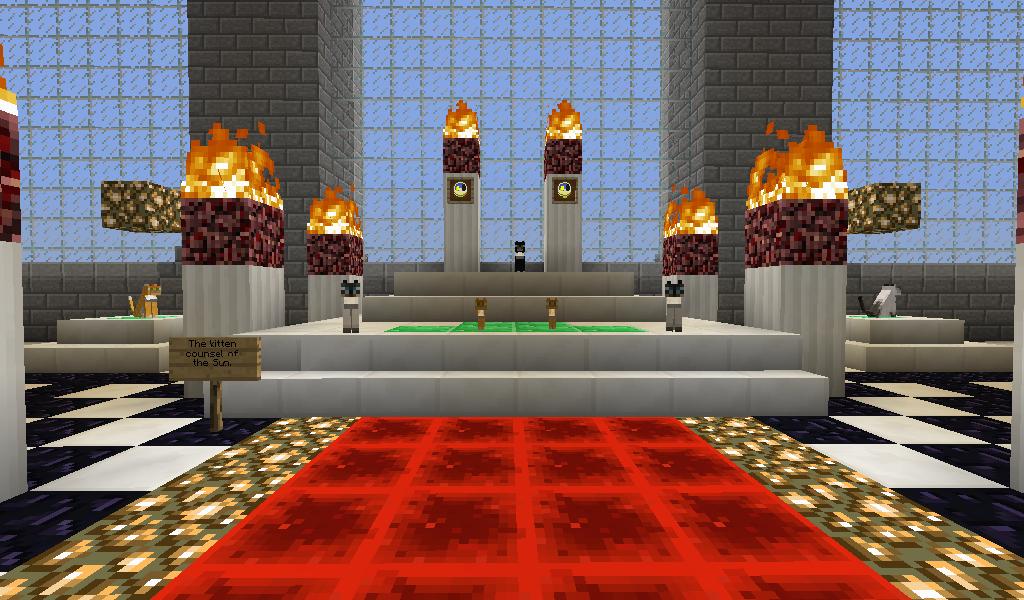 The Palace of the Sun Minecraft Map
