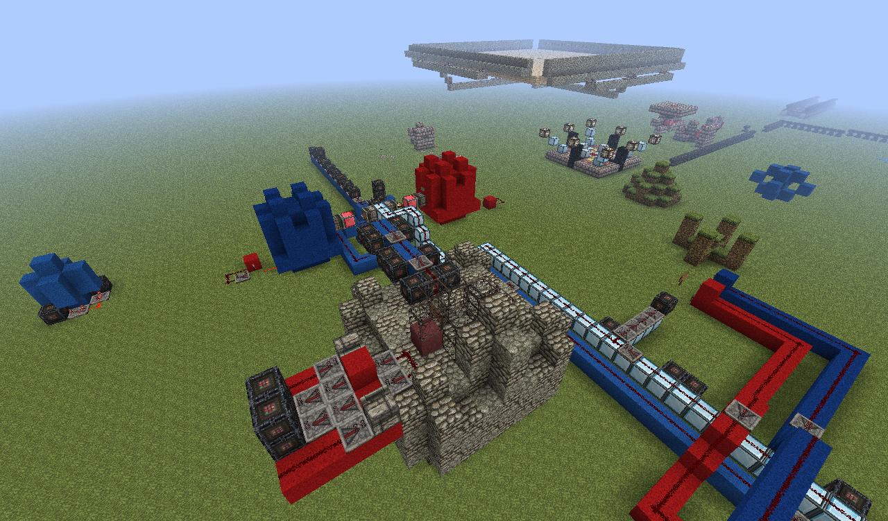 Outpost PVP [redstone minigame] Minecraft Map