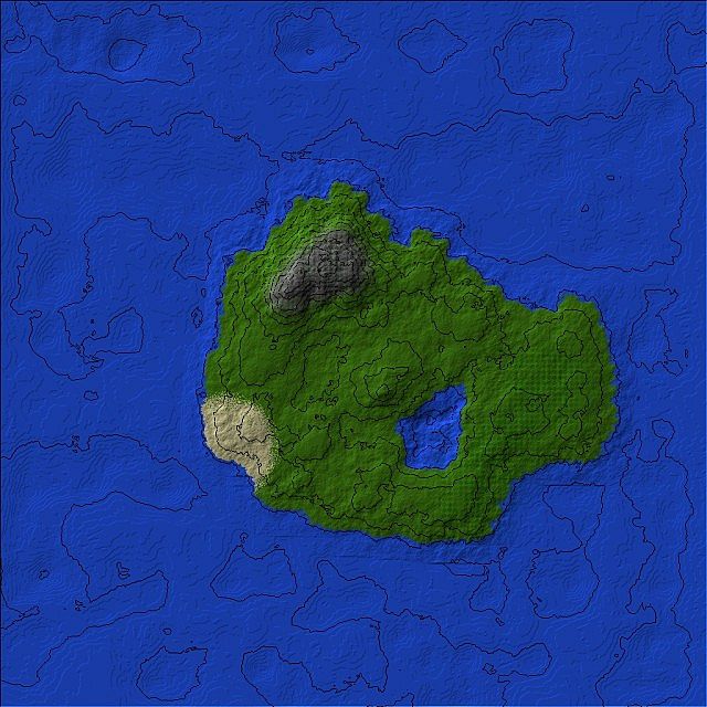 Survival Continent Minecraft Map