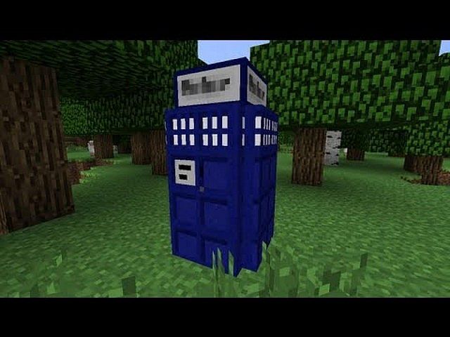Working Tardis Minecraft Map