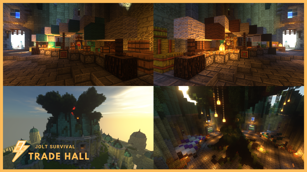 [ JOLT ] [ Enhanced Survival] - Land claims | Loot crates | McMMO ...