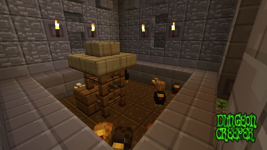 Dungeon Creeper Minecraft Map