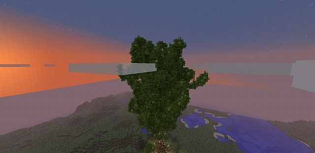 Giant Glowstone Tree (Nyvarld Spotlight) Minecraft Map