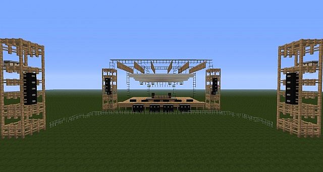 Minecraft Music & Arts Festival Minecraft Map