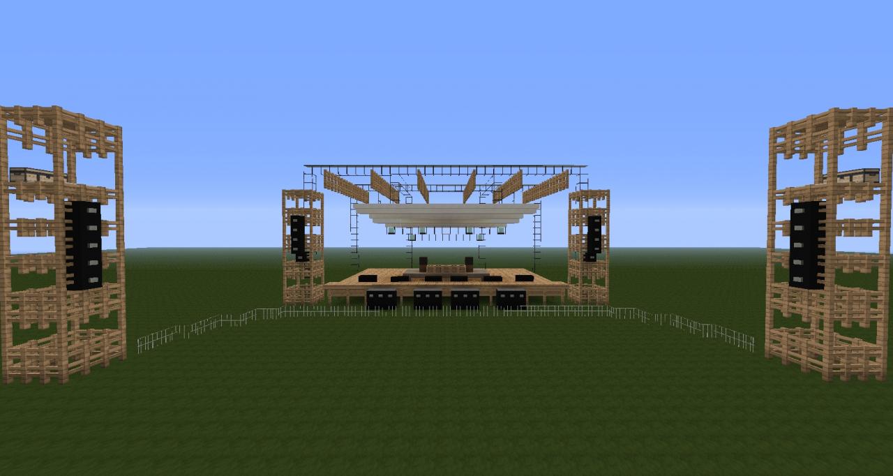Minecraft Music & Arts Festival Minecraft Map