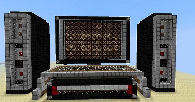 T.V With Noteblock Speakers(Video/Download) Minecraft Map