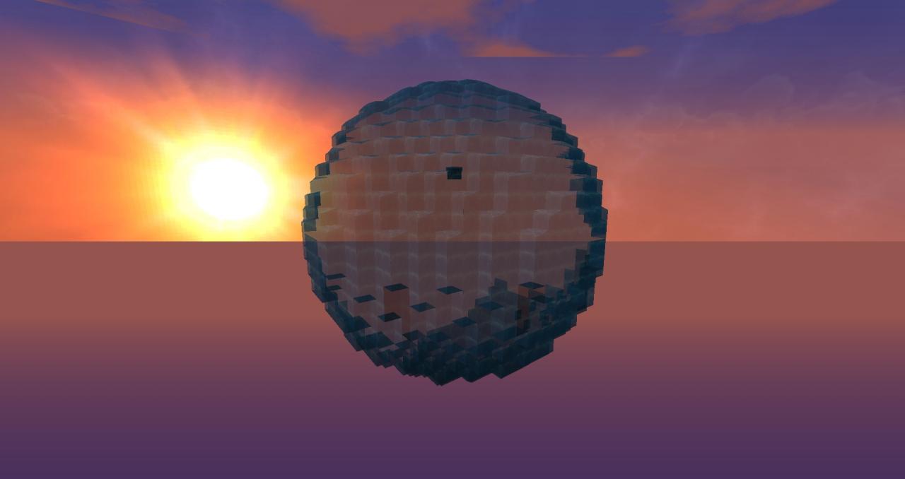 sky planet Minecraft Map