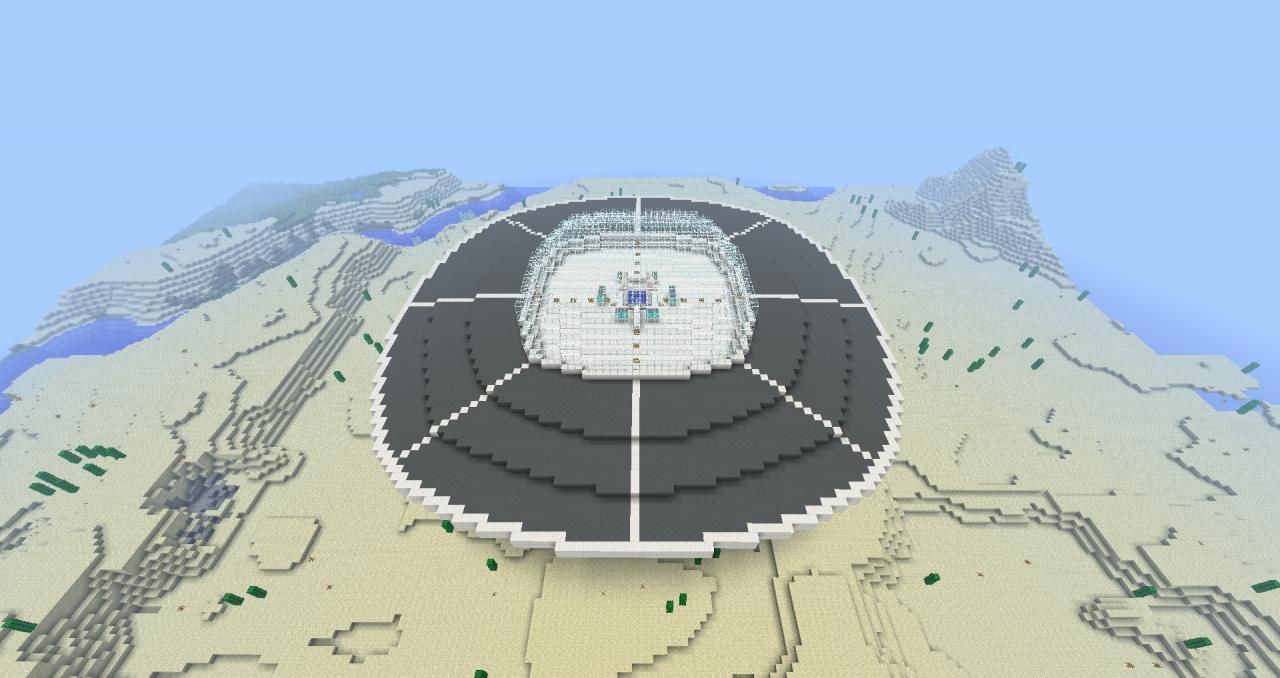 UFO Mothership Minecraft Map