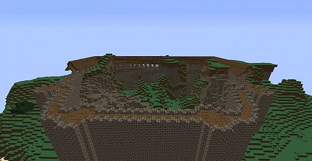 ~Grand Fort~ { The Wall } Minecraft Map