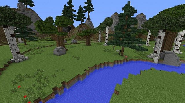 Fantasy Tree Repository Minecraft Map