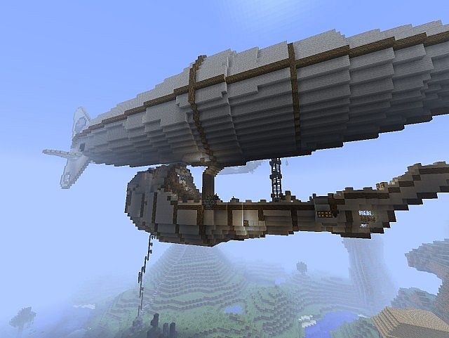 FSF Angler & Marlin Zeppelins Minecraft Map