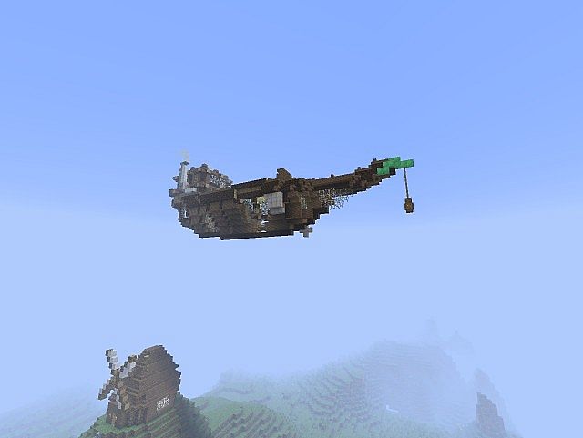 FSF Angler & Marlin Zeppelins Minecraft Map