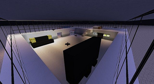 glass house Minecraft Map