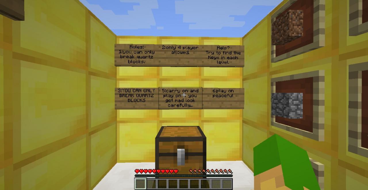 Find The Keys Minecraft Map