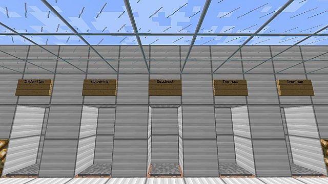 Marvel Battle Arena Minecraft Map