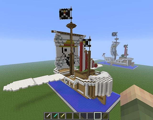 One Piece- Going Merry Skypiea Minecraft Map