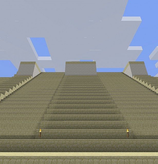 Aztec temple (historical build) Minecraft Map
