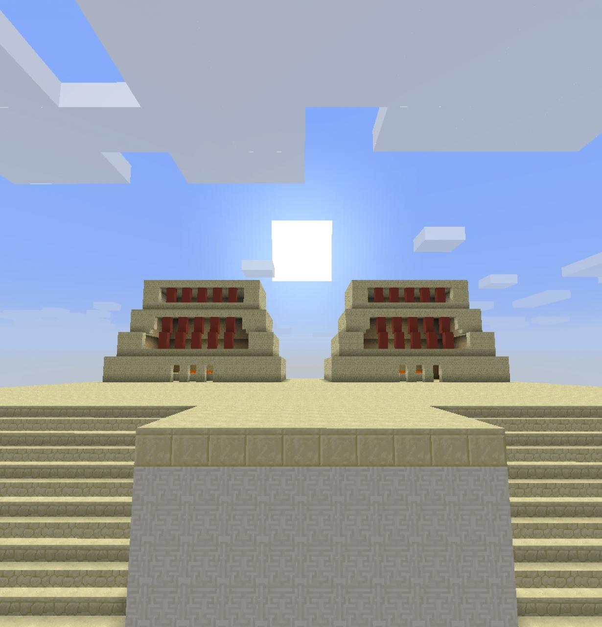 Aztec temple (historical build) Minecraft Map