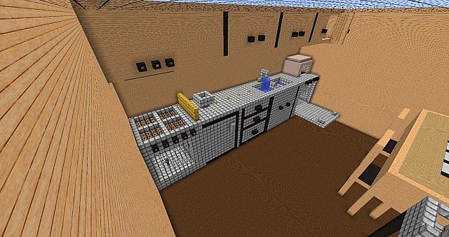Kitchen in minecraft :D Minecraft Map