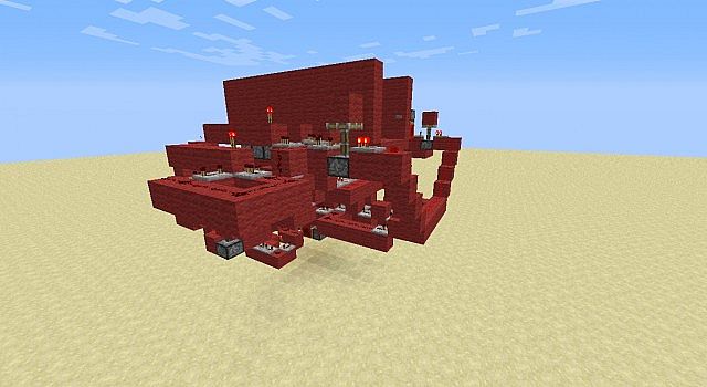 4x4 trapdoor Minecraft Map