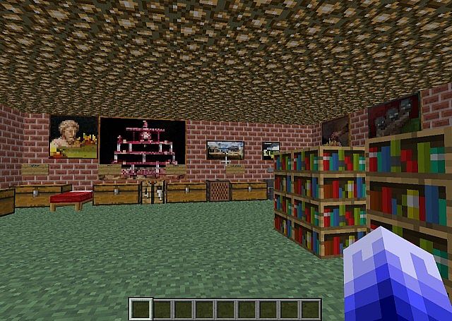 secret basement Minecraft Map
