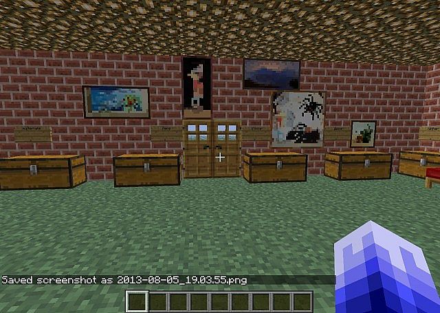 secret basement Minecraft Map