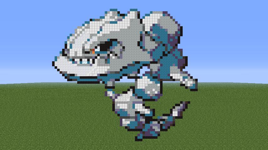My Steelix Pixel Art Minecraft Project