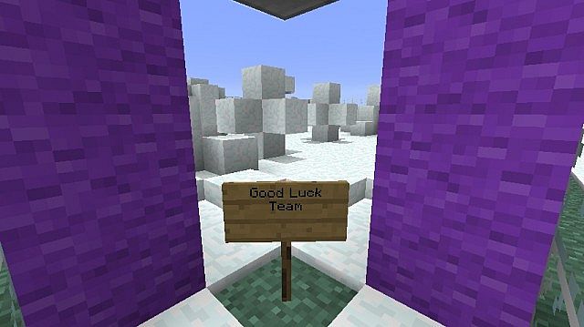 Paint Ball Arena Minecraft Map