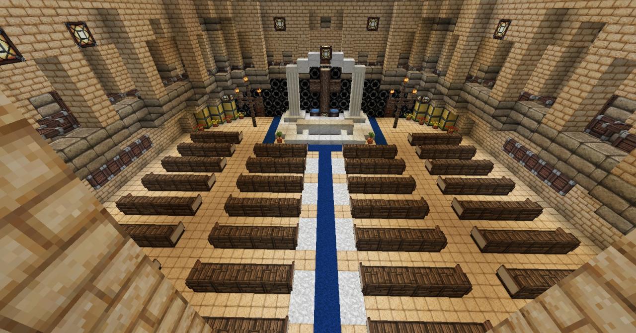 Church Circle Dome Minecraft Map