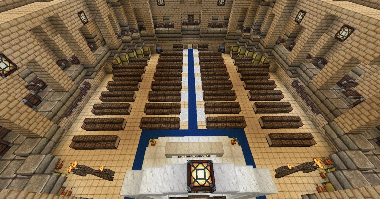 Church Circle Dome Minecraft Map