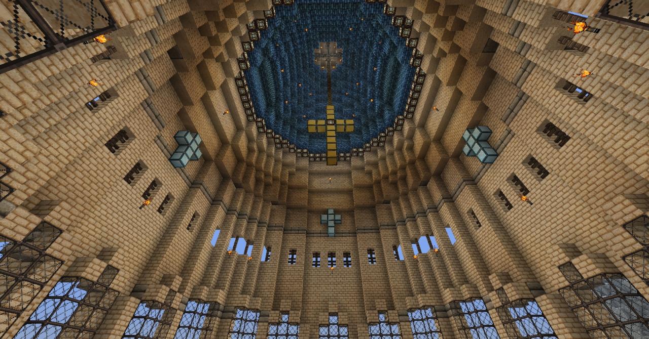 Church Circle Dome Minecraft Map