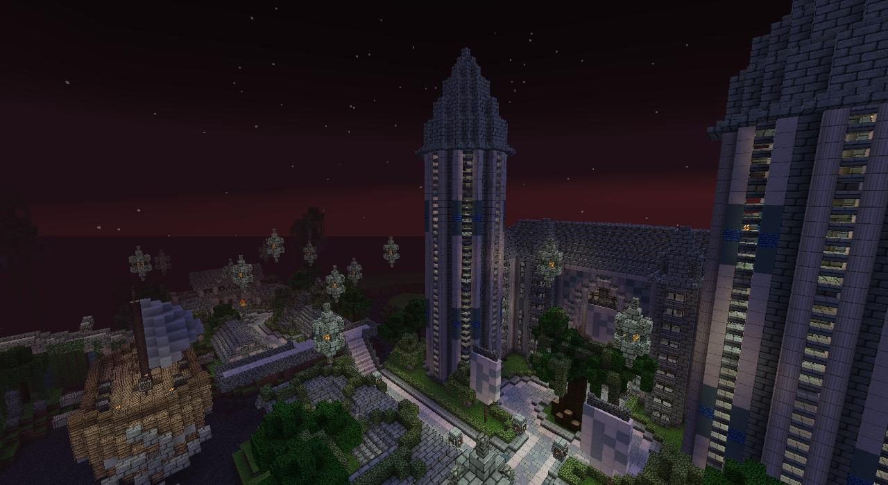 Celestial Hub Minecraft Map