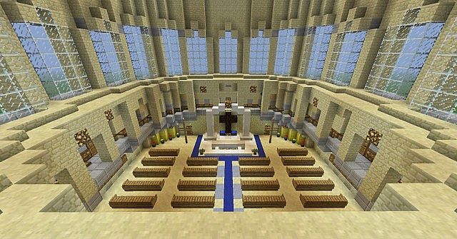 Church Circle Dome Minecraft Map