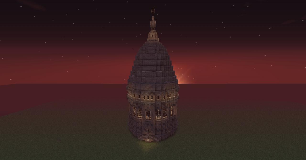 Church Circle Dome Minecraft Map