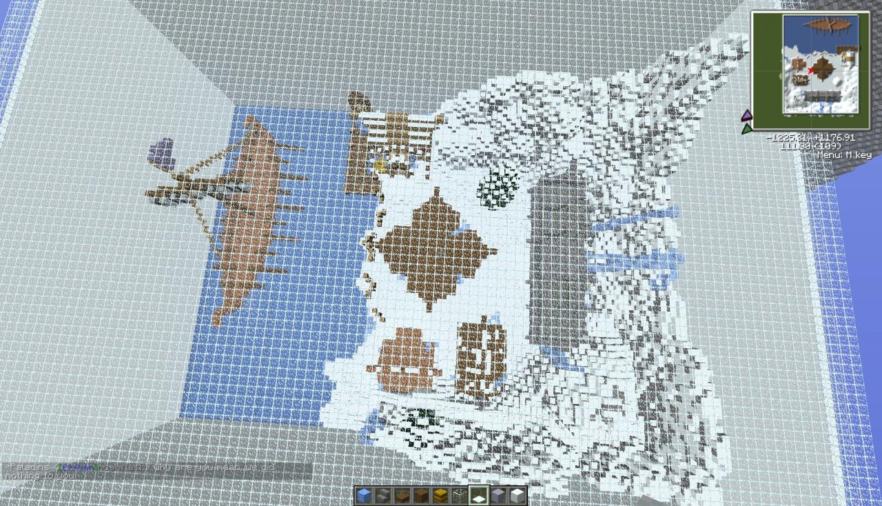 Viking Arena. Minecraft Map