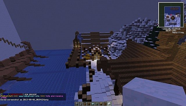 Viking Arena. Minecraft Map