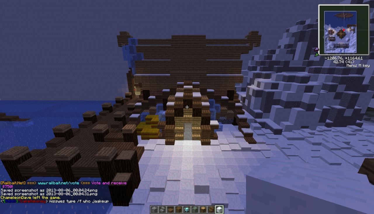 Viking Arena. Minecraft Map