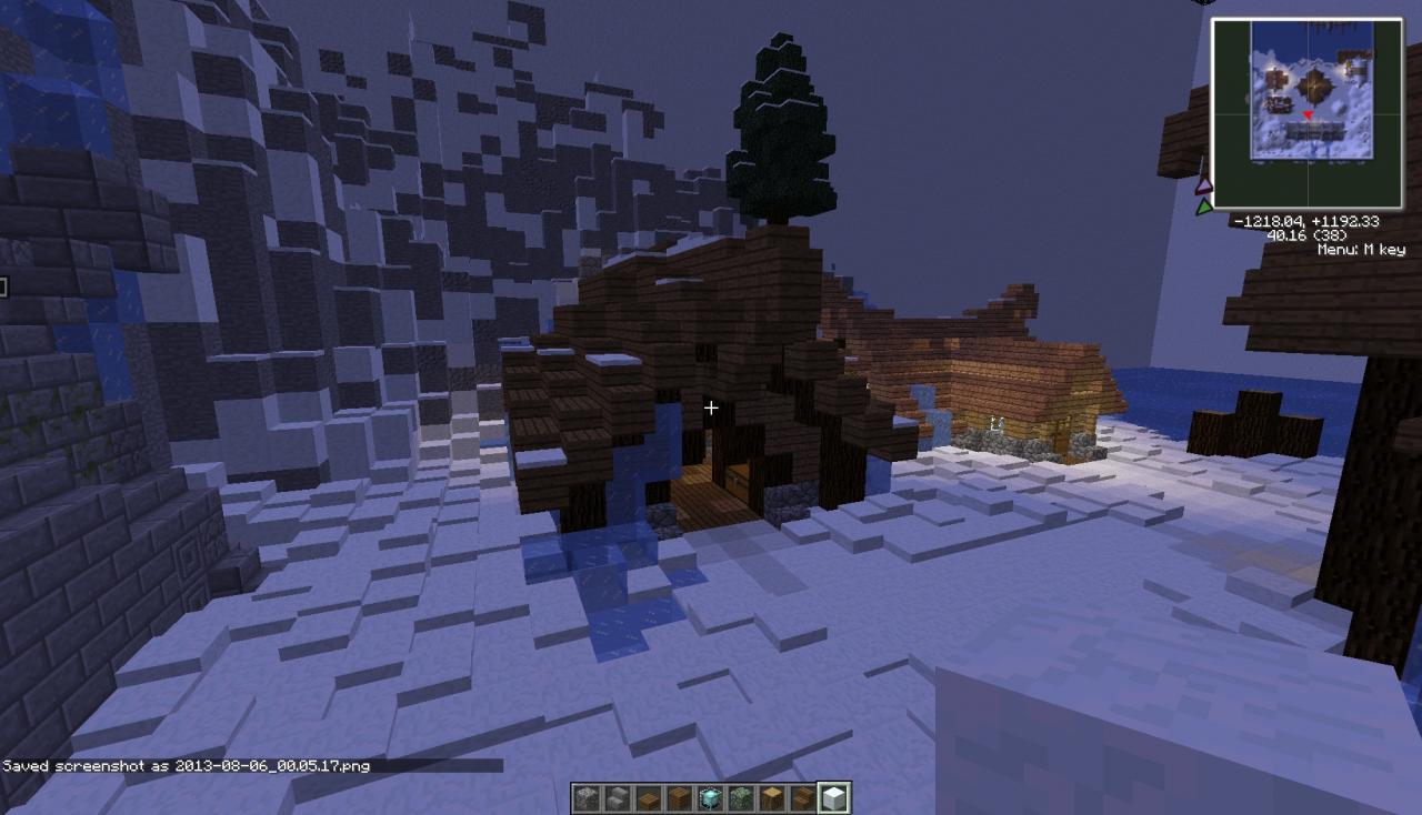 Viking Arena. Minecraft Map