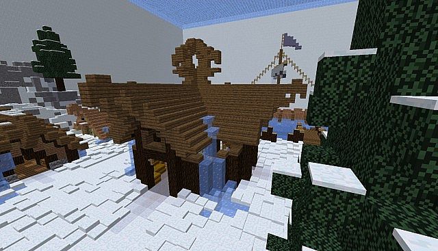 Viking Arena. Minecraft Map