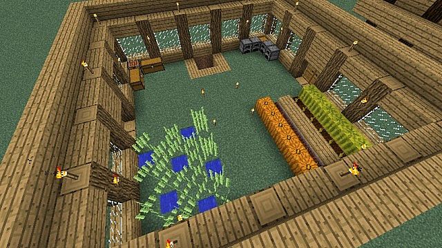 Nebris Temporary Base Design Minecraft Map