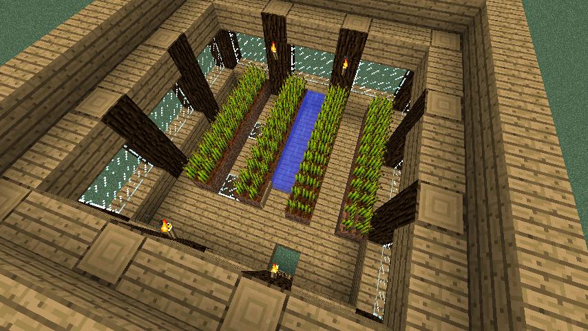 Nebris Temporary Base Design Minecraft Map